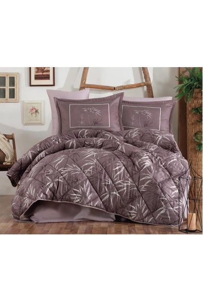 Clasy Çift Kişilik Saten Uyku Seti Loft