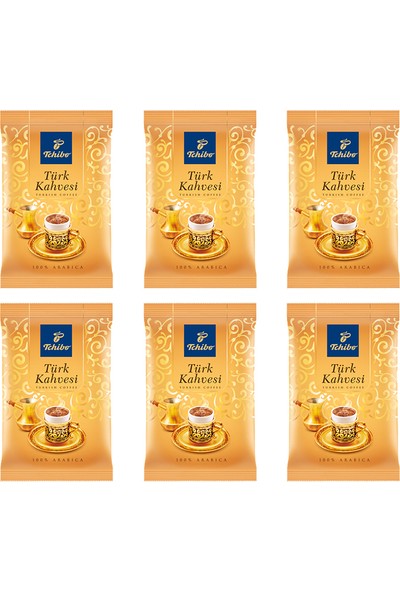 Tchibo 100 gr Türk Kahvesi 6'lı