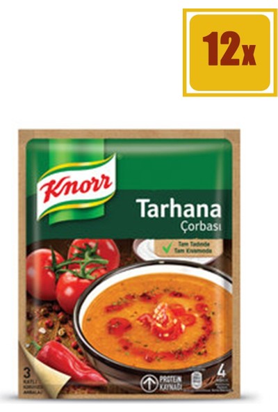 Knorr Tarhana 74 gr Çorba 12'li Set