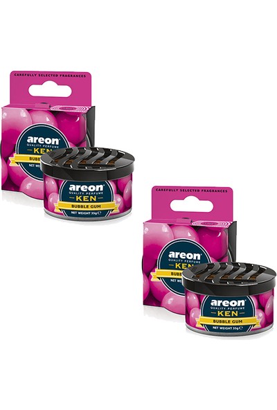 Areon Ken Bubble Gum 2 Adet Areon Ken Bubble Gum 2 Adet