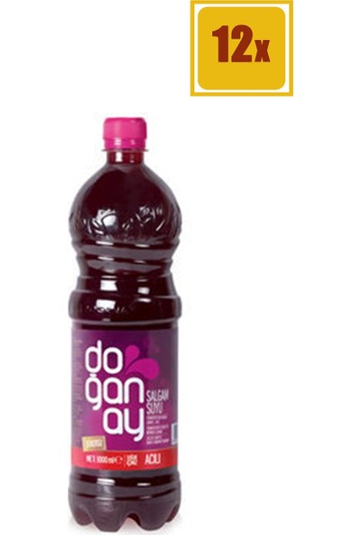 Doğanay Şalgam Suyu Acılı 1000 ml 12'li Set Doğanay Şalgam Suyu Acılı 1000 ml 12'li Set