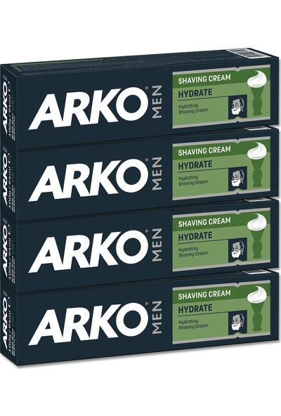 Arko Men Hydrate Tıraş Kremi 4x100gr Arko Men Hydrate Tıraş Kremi 4x100gr