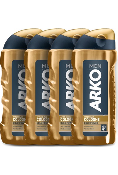 Arko Men Gold Power Tıraş Kolonyası 4x250ml