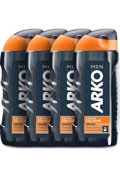 Arko Men Comfort Tıraş Kolonyası 4x250ml Arko Men Comfort Tıraş Kolonyası 4x250ml