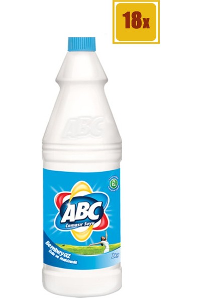 ABC CAMASIR SUYU BEMBEYAZ 1 KG