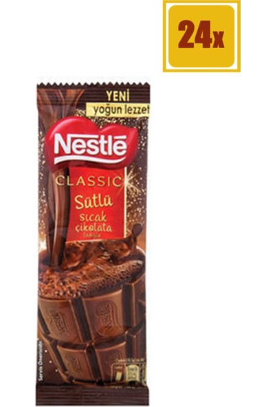 Nestle 18.5 gr Sütlü Sıcak Çikolata 24'lü Set