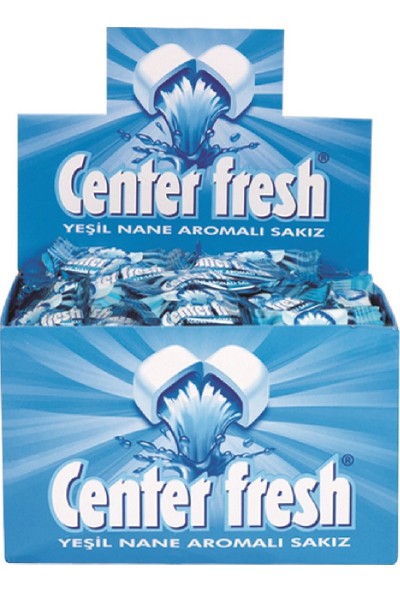 Center Fresh Mono Yeşil Nane 90'lı x 4 gr Center Fresh Mono Yeşil Nane 90'lı x 4 gr