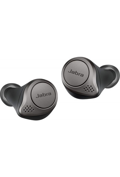Jabra Elite 75T Kulakiçi Aktif Gürültü Önleyici Bluetooth Kulaklıklar - Titanyum Siyah
