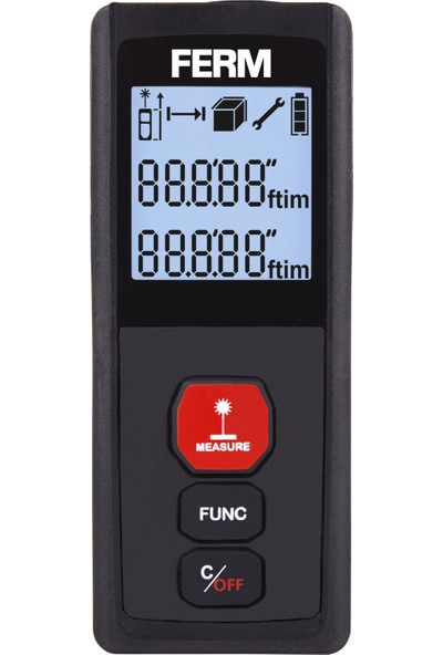 FERM Power LDM1001 Profesyonel Lazer Metre - Lazer Mesafe Ölçer – 30M FERM Power LDM1001 Profesyonel Lazer Metre - Lazer Mesafe Ölçer – 30M