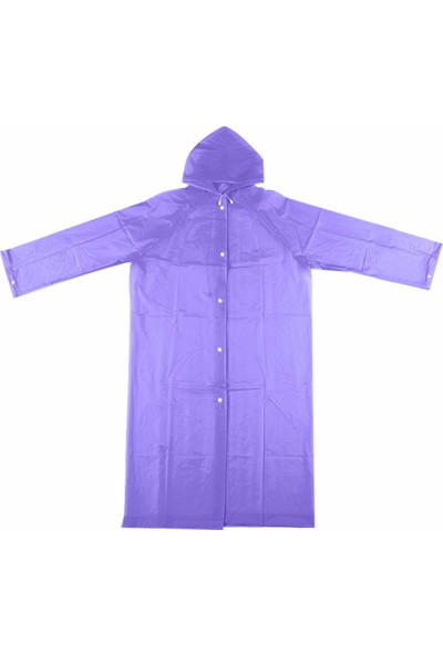 Kaktüs Kedi Kaktüskedi Mor Renk 3 Adet Pratik Yağmurluk 711775