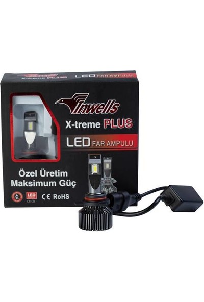 Inwells X-Treme Plus LED Xenon Zenon 15000 Lümen H1 / H4 / H7 / H11 / 9005 / 9006 Inwells X-Treme Plus LED Xenon Zenon 15000 Lümen H1 / H4 / H7 / H11 / 9005 / 9006