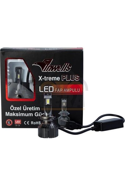 Inwells X-Treme Plus LED Xenon Zenon 15000 Lümen H1 / H4 / H7 / H11 / 9005 / 9006 Inwells X-Treme Plus LED Xenon Zenon 15000 Lümen H1 / H4 / H7 / H11 / 9005 / 9006