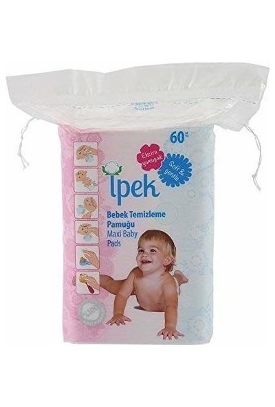 İpek Bebek Temizleme Pedi 60'lı 30'lu Koli