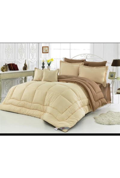 Kunzita Home Çift Kişilik Ranforce Uyku Seti 8 Parça