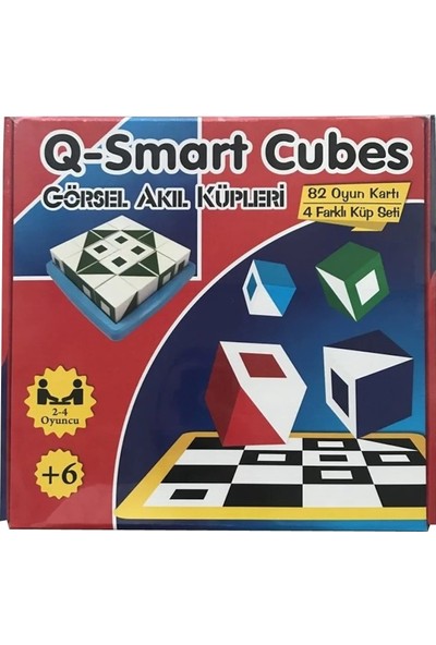 Elif Q-Bitz Görsel Beceri Küpleri Akıl ve Zeka Oyunu Smart Cubes Elif Q-Bitz Görsel Beceri Küpleri Akıl ve Zeka Oyunu Smart Cubes