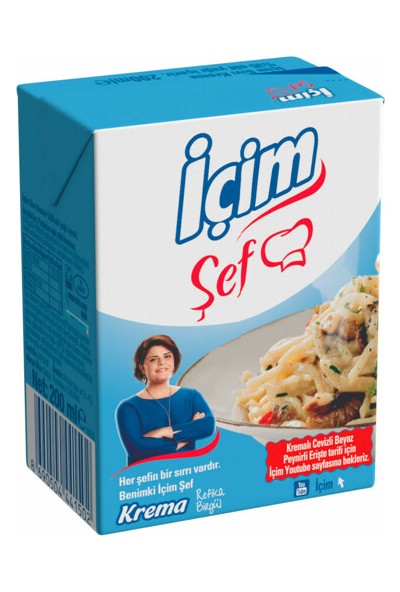 İçim Şef %35 Yağlı Krema 200 ml