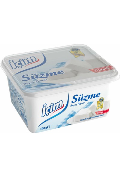 İçim Süzme Beyaz Peynir 500 Gr İçim Süzme Beyaz Peynir 500 Gr