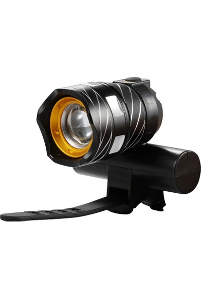 Schulzz 15.000 Lümen 6 Led Usb 3000 Mah Pil Şarj Bisiklet Farı