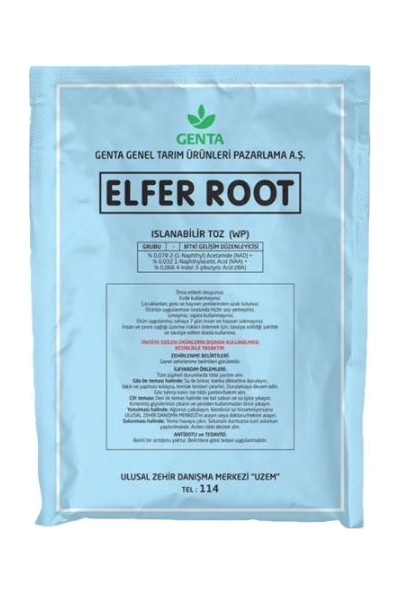 Genta Elfer Root Bgd Bitki Köklendirici Toz Formülasyon