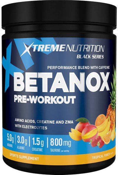 Xtreme Nutrition Betanox Pre Workout 300G 20 Servis