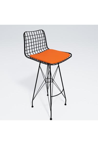 Knsz kafes tel bar sandalyesi 1 li zengin syhtrn