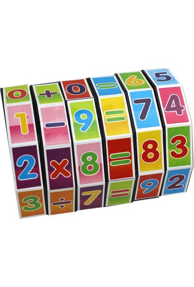 Maker Design Çocuklara Temel Matematiği Sevdirerek Öğreten 4 Işlem Küpü(Çarpma-Bölme-Toplama-Çıkartma) Maker Design Çocuklara Temel Matematiği Sevdirerek Öğreten 4 Işlem Küpü(Çarpma-Bölme-Toplama-Çıkartma)
