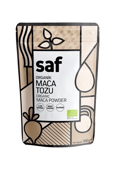 Saf Nutrition Organik Maca Tozu