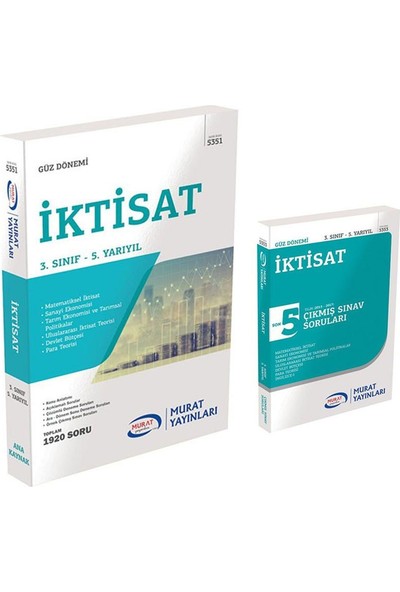 Murat Yayınları AÖF İktisat 3. Sınıf 5.Yarıyıl Güz Tüm Dersler Konu Murat Yayınları AÖF İktisat 3. Sınıf 5.Yarıyıl Güz Tüm Dersler Konu