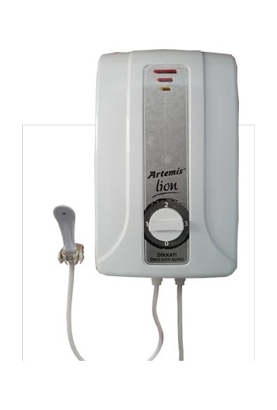 Artemis Lion Uzun Rezistans Elektrikli Şofben