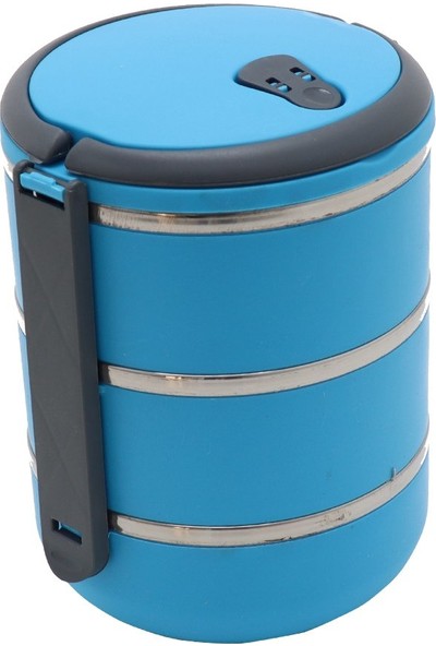 Penguen PNG-6002 Mavi 3'lü Sefer Tası Penguen PNG-6002 Mavi 3'lü Sefer Tası