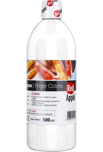 Red Apple RP150-15 Parmak Boyası 500 g Beyaz
