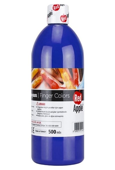 Red Apple RP150-13 Parmak Boyası 500 g Mavi