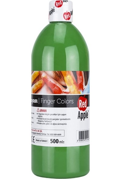 Red Apple RP150-14 Parmak Boyası 500 g Yeşil
