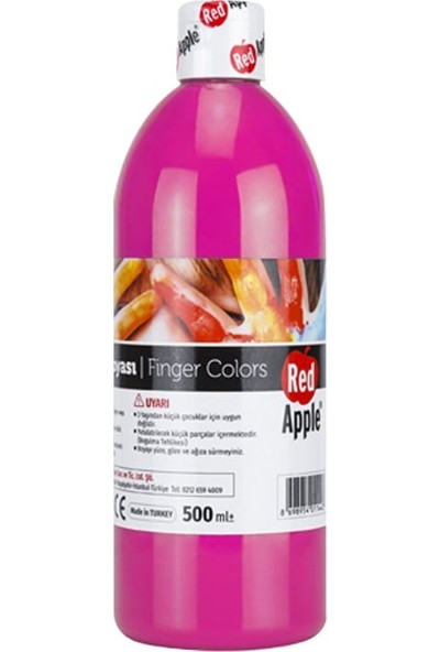 Red Apple RP150-20 Parmak Boyası 500 g Pembe