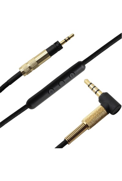 Schulzz Sennheiser Momentum Uyumlu 2.0 Hd4.40 4.50 4.30I Ses Kontrollü Kablo