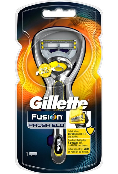 Gillette Fusion Proshield Tıraş Makinesi Flexball Fusion Sarı Gillette Fusion Proshield Tıraş Makinesi Flexball Fusion Sarı
