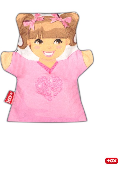 Tox Kız Aile Keçe El Kukla