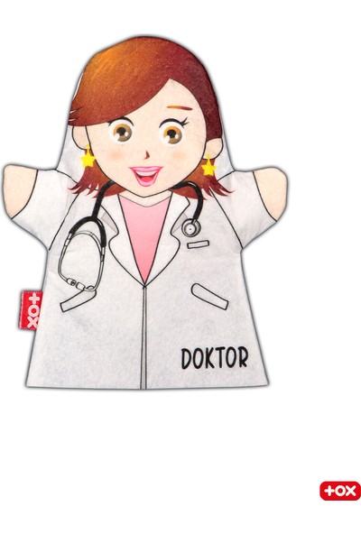 Tox Doktor Meslekler Keçe El Kukla Tox Doktor Meslekler Keçe El Kukla