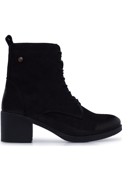 Hammer Jack Topuklu Deri Bot Kadın Bot 337 92158