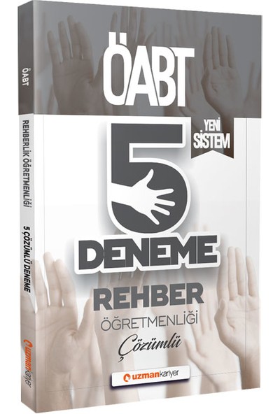 Uzman Kariyer ÖABT 2020 Rehber Öğretmenliği Çözümlü 5 Deneme