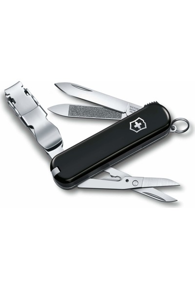 Victorinox 0.6463.3 Siyah Tırnak Makaslı Çakı Victorinox 0.6463.3 Siyah Tırnak Makaslı Çakı