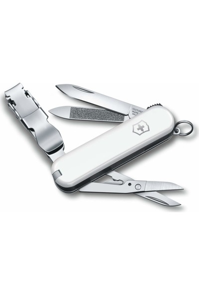 Victorinox 0.6463.7 Beyaz Tırnak Makaslı Çakı Victorinox 0.6463.7 Beyaz Tırnak Makaslı Çakı