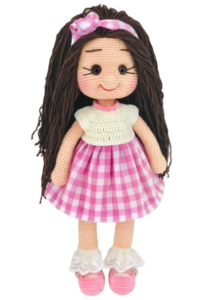 Aysun Yıldız Konbul Amigurumi Organik Örgü Oyuncak Kız Bebek Aysun Yıldız Konbul Amigurumi Organik Örgü Oyuncak Kız Bebek