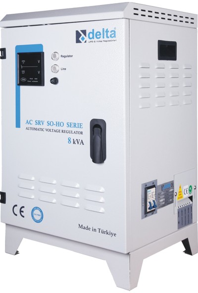 Delta 20 Kva Servo Monofaze Soho Voltaj Regülatörü 155-260V Delta 20 Kva Servo Monofaze Soho Voltaj Regülatörü 155-260V