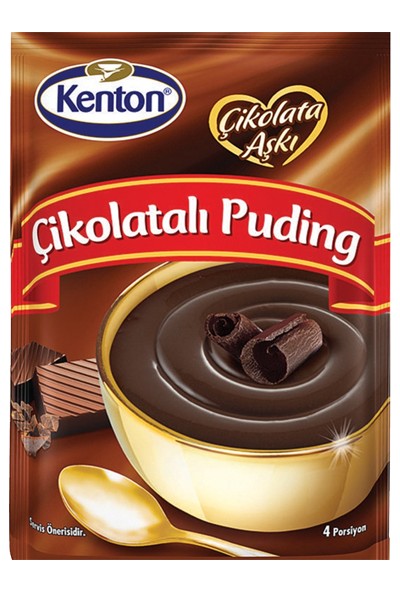 Kenton Puding Çikolata Aşkı Çikolatalı 100 gr x 2'li Paket