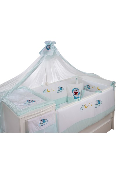 Meltem Bebek Odası Porky 2 Parça Beşik Cibinlik Seti