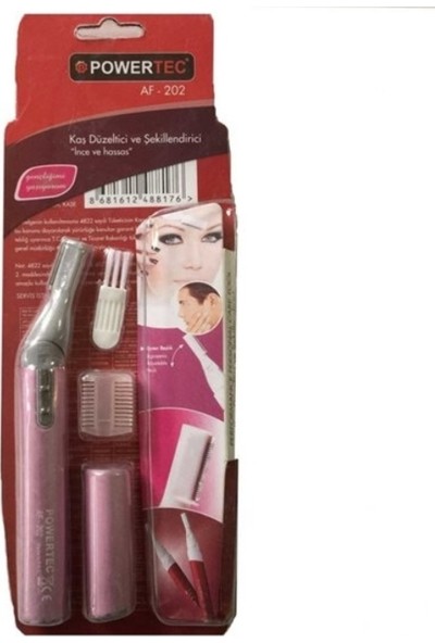 Powertec Af 202 Kaş Düzeltici ve Yanak Tüy Makinesi