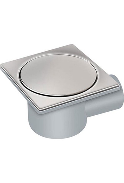 Mesa Teknik Ø50 Drainer Bas Aç/kapa Yandan Çıkışlı Banyo Yer Süzgeci 11 x 11 cm Mesa Teknik Ø50 Drainer Bas Aç/kapa Yandan Çıkışlı Banyo Yer Süzgeci 11 x 11 cm
