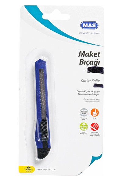 Mas 571 30'lu Küçük Maket Bıçağı Mas 571 30'lu Küçük Maket Bıçağı
