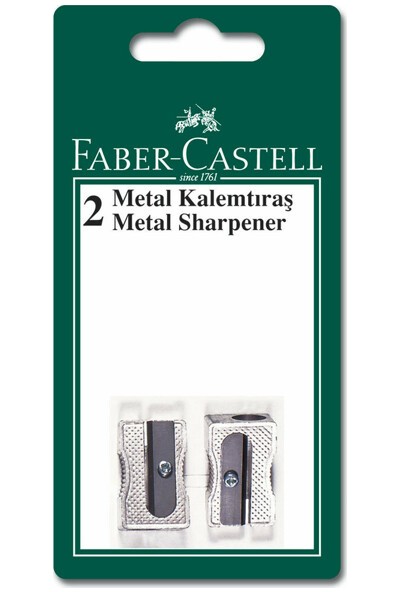 Faber-Castell Metal Kalemtraş Yedekli